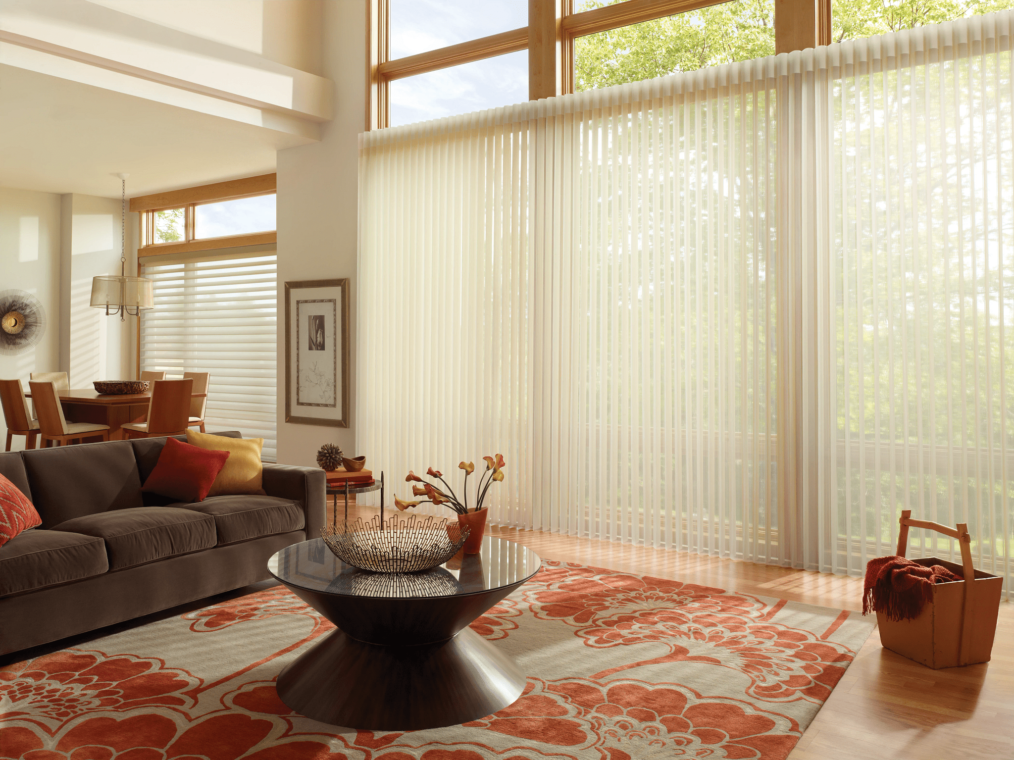 Luminette® Vertical Shades | East End Blinds