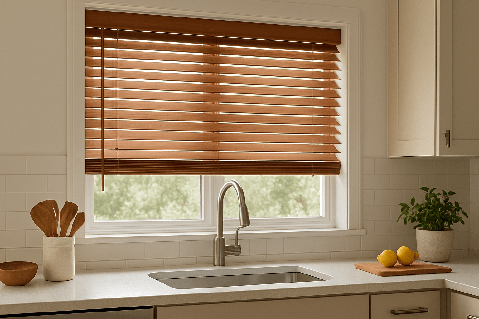 The Buyer's Guide to Kitchen Window Blinds | East End Blinds
